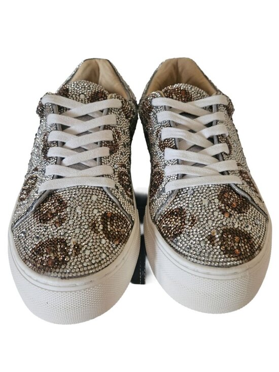 Betsey Johnson | Shoes | Betsey Johnson Sidny Silver Football ...